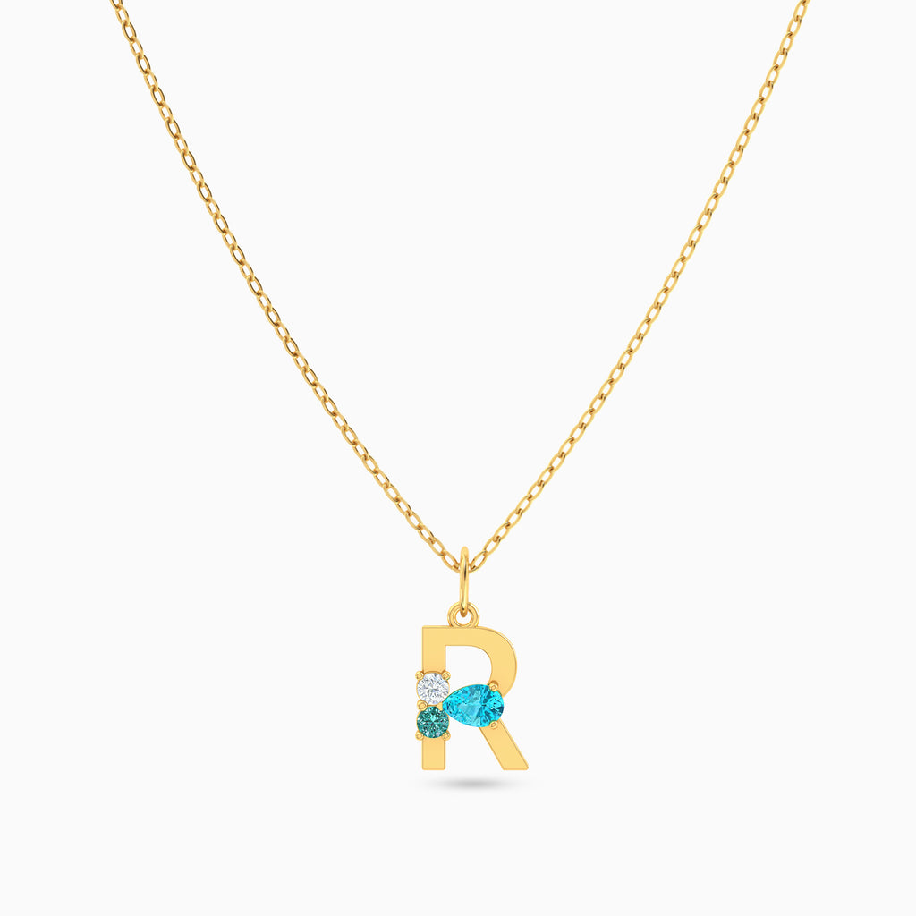 Letter R Pendant – safaaebrahim